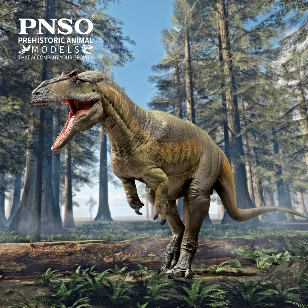 SAUROPHAGANAX PNSO "DONALD" RÉPLICA DE DINOSSAURO CARNÍVORO MINIATURA ...