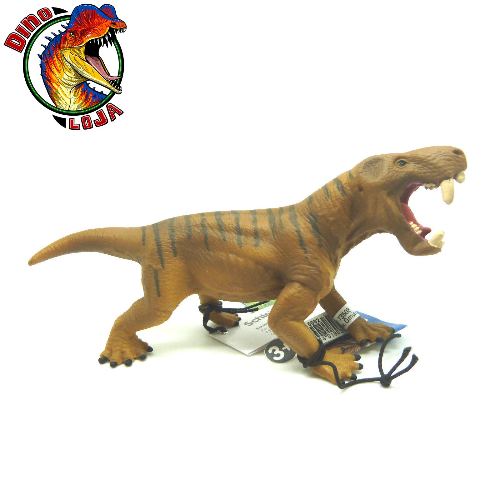 DINOGORGON MINIATURA RÉPTIL PRÉ-HISTÓRICO SCHLEICH PERÍODO PERMIANO RÉ ...