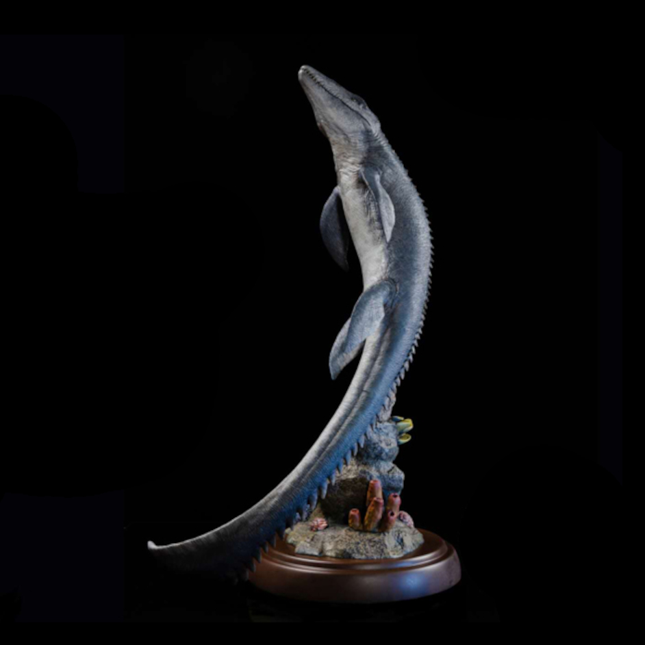 MOSASAURUS DRAGON SPIRIT NANMU STUDIO MINIATURA RÉPTIL MARINHO ...
