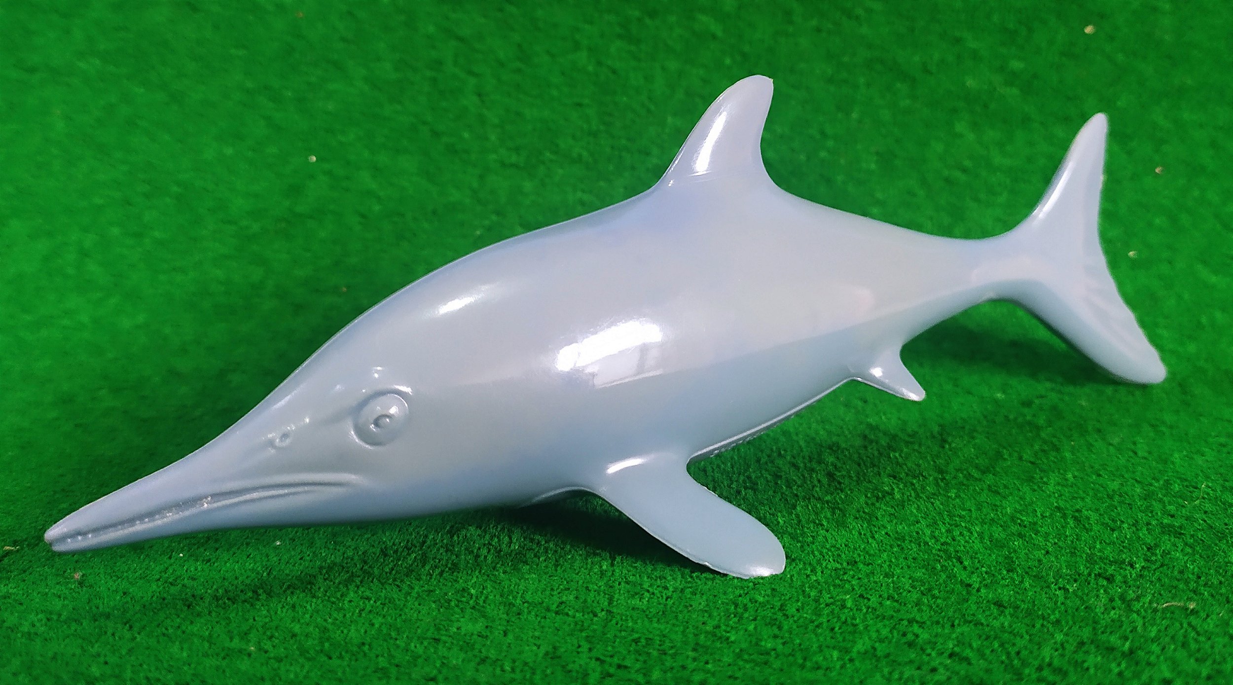 ICHTHYOSAURUS INVICTA RARIDADE RÉPTIL MARINHO VINTAGE 1986 MUSEU BRIT ...