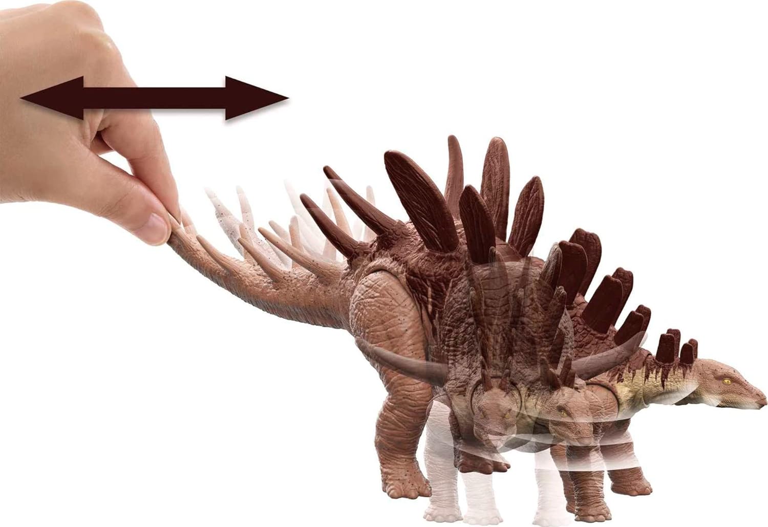 KENTROSAURUS RUGE E ATACA PIERCE CAMP CRETACEOUS DINO ESCAPE JURASSIC ...