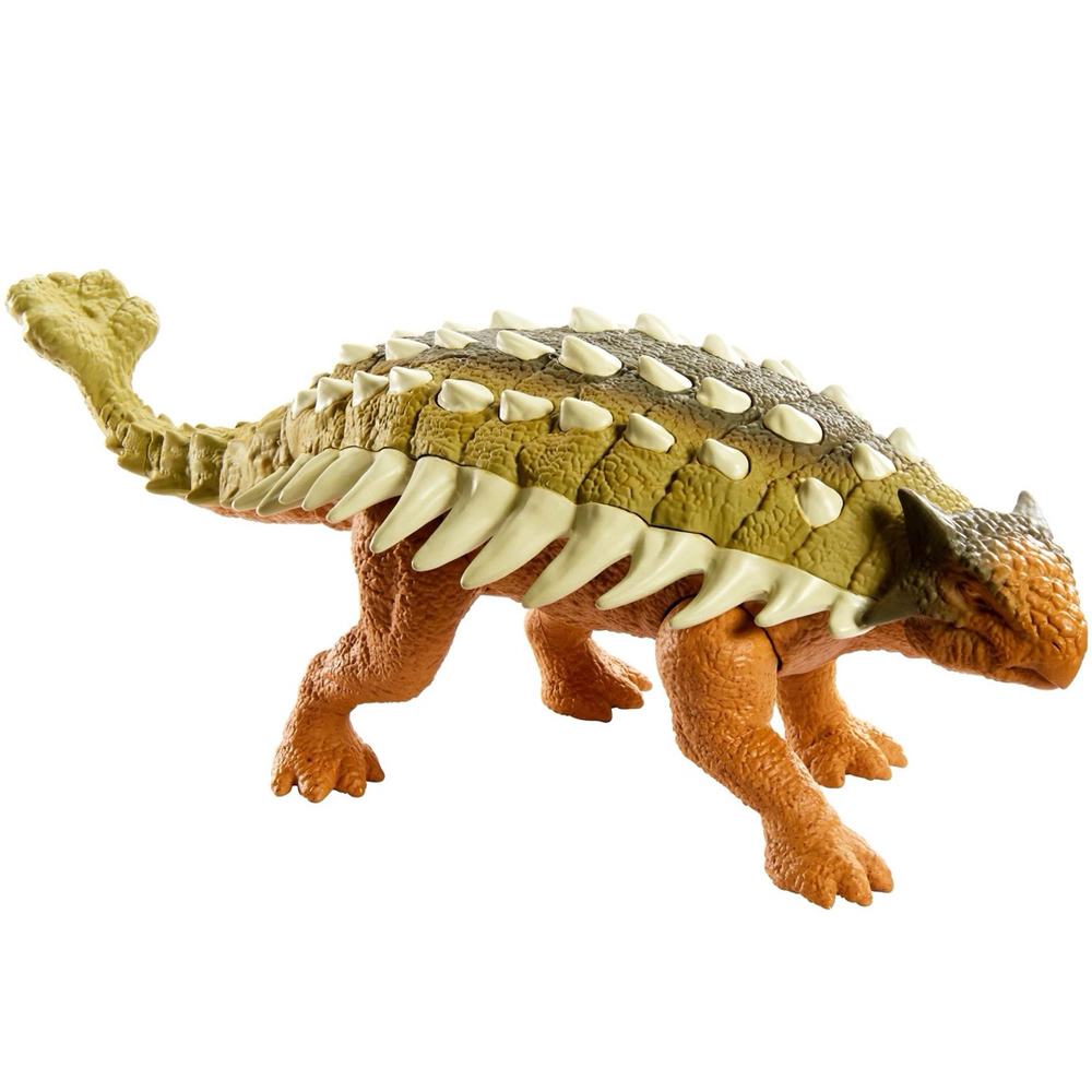 ANKYLOSAURUS DINO RIVALS MATTEL JURASSIC WORLD ANQUILOSSAURO COM SOM ...