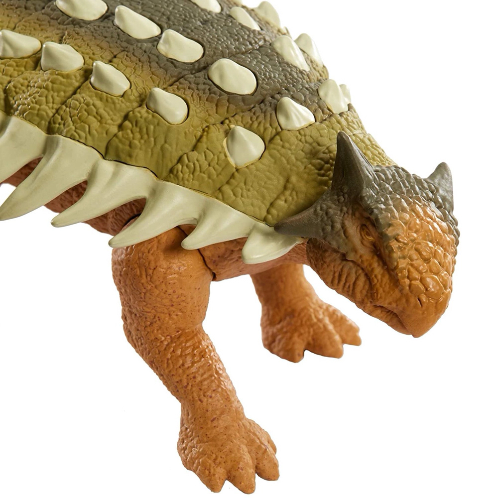 ANKYLOSAURUS DINO RIVALS MATTEL JURASSIC WORLD ANQUILOSSAURO COM SOM ...