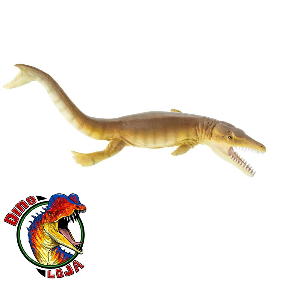 PLESIOSUCHUS WILD SAFARI RÉPLICA DE RÉPTIL MARINHO MINIATURA CROCODILO ...
