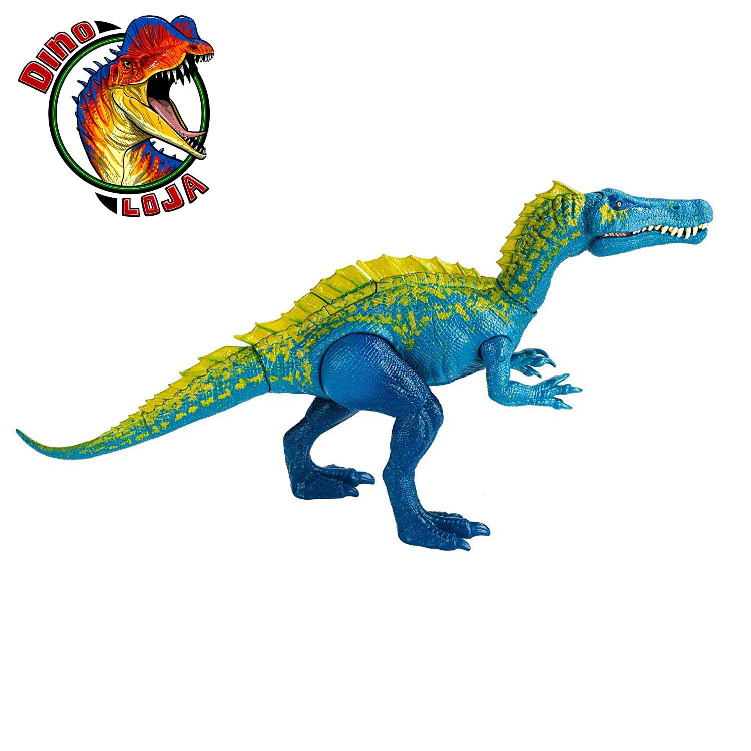 SUCHOMIMUS ACTION ATTACK JURASSIC WORLD MATTEL FIGURA AÇÃO DE ATAQUE ...