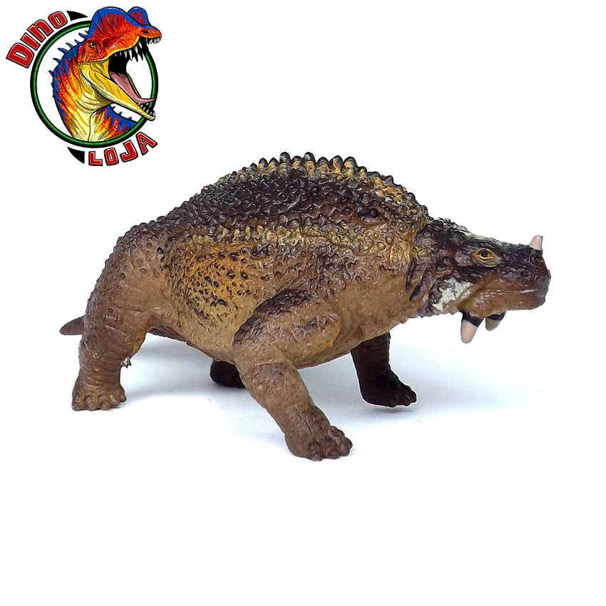 SCUTOSAURUS SAFARI MINIATURA RÉPLICA DE RÉPTIL PERMIANO BRINQUEDO WILD ...