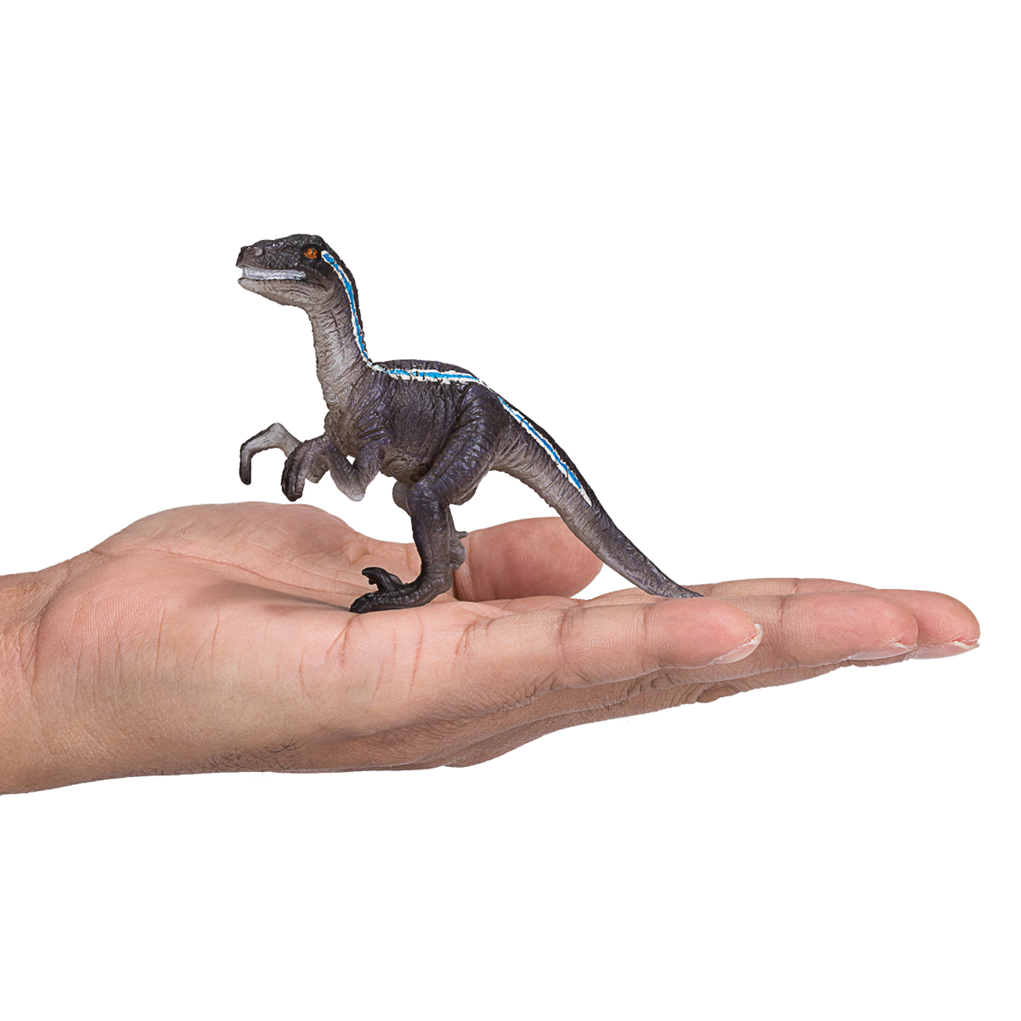VELOCIRAPTOR MOJO FUN 2020 (BOCA FECHADA) MINIATURA DE DINOSSAURO, RE ...