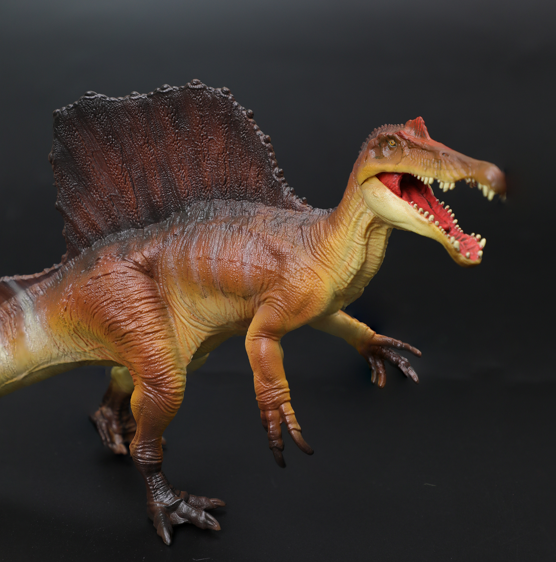 SPINOSAURUS RECUR 2024 RÉPLICA BRINQUEDO DE DINOSSAURO MINIATURA SÓLID ...