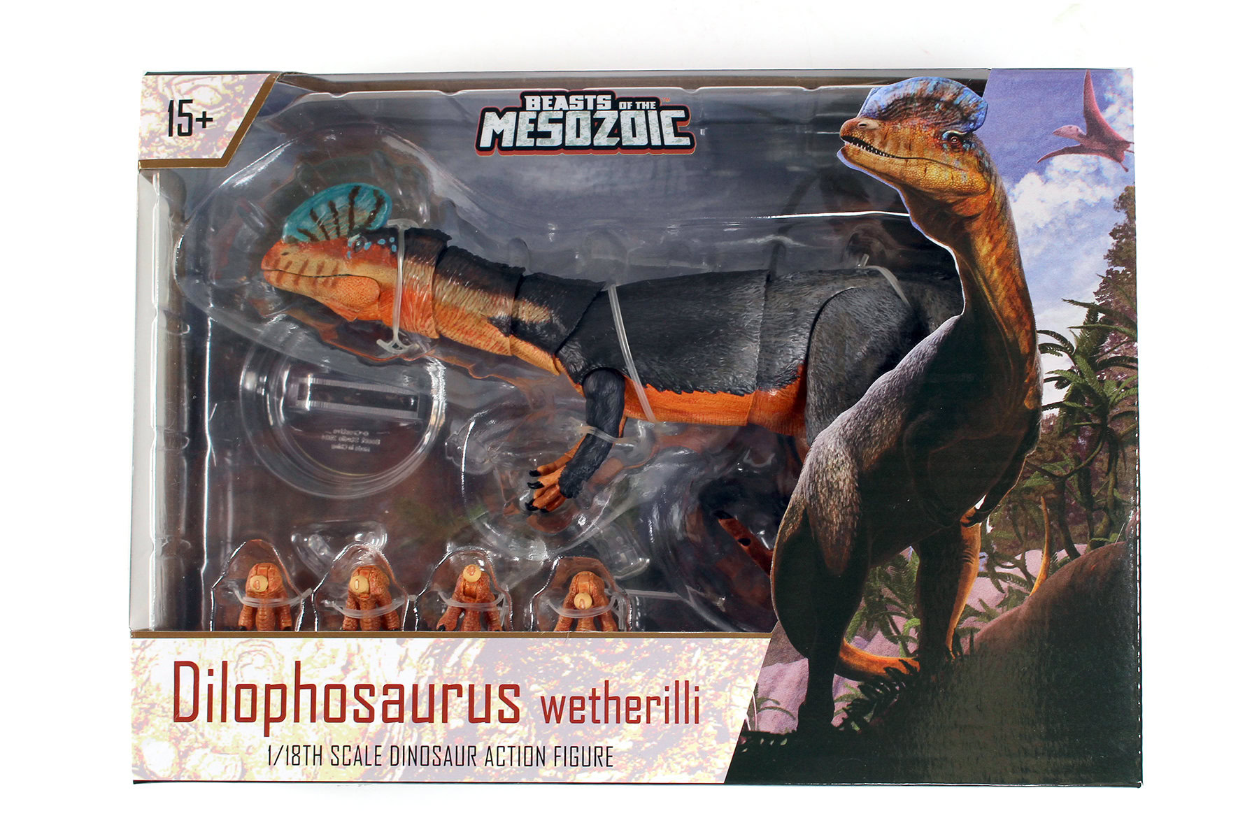 Dilophosaurus 1 18 Beasts Of The Mesozoic Figura De Dinossauro Dilofos