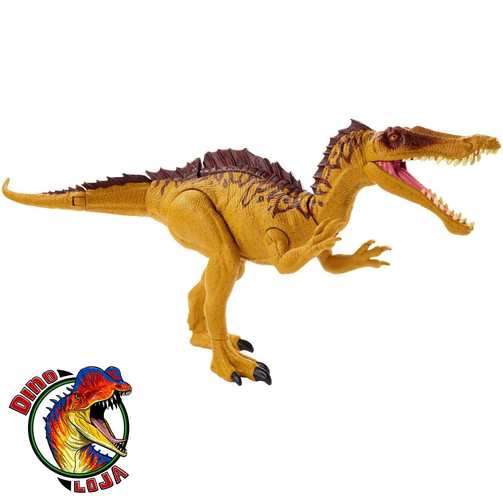SUCHOMIMUS DINO RIVALS JURASSIC WORLD DINOSSAURO DE BATALHA MATTEL ...