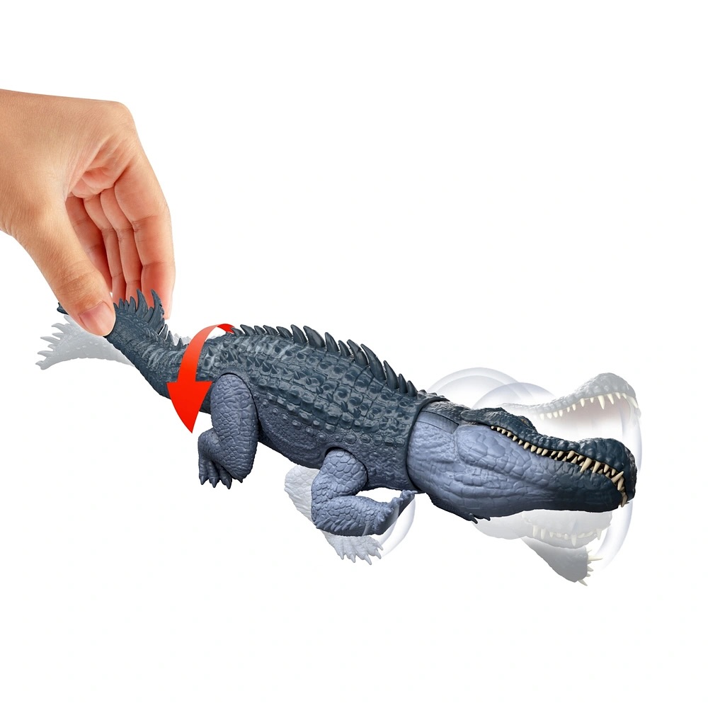 PURUSSAURUS GIGANTIC TRACKERS MATTEL JURASSIC WORLD CHAOS THEORY CROCO ...