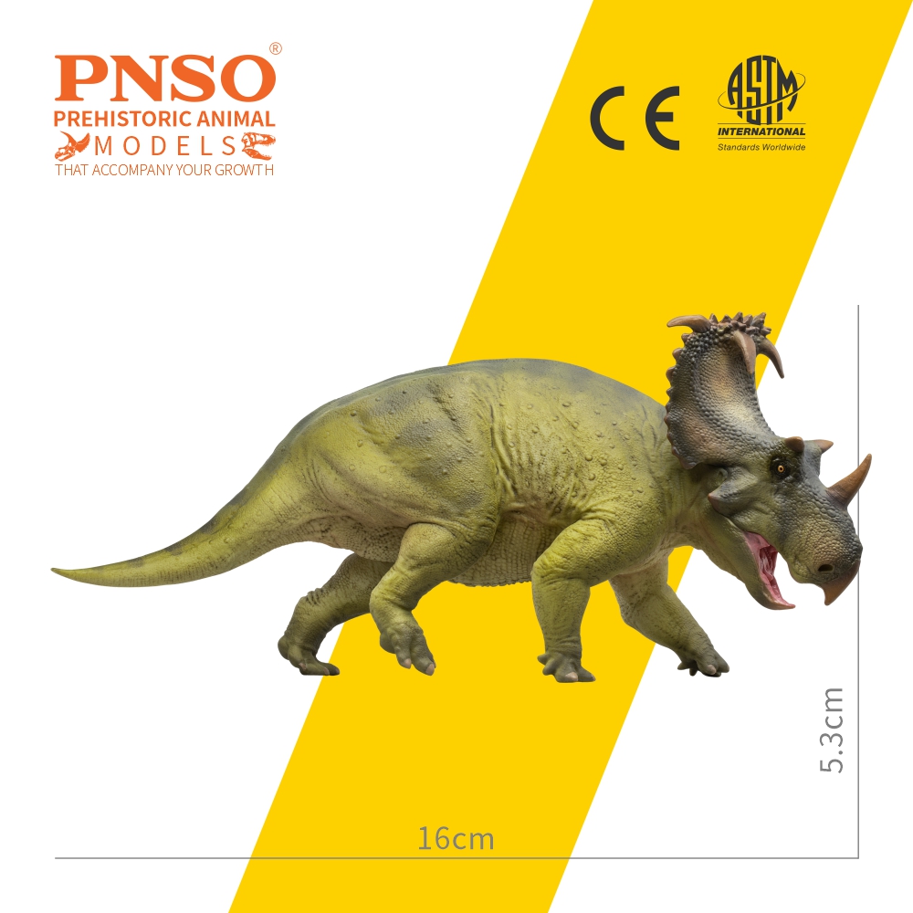 CORONOSAURUS PNSO RUSSO DINOSSAURO MINIATURA EM PLÁSTICO CERATOPSÍDEO ...