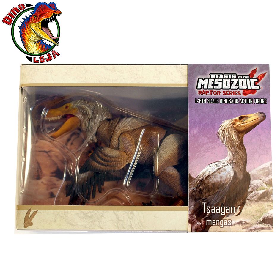 TSAAGAN BEASTS OF THE MESOZOIC RAPTOR SERIES FIGURE DE DINOSSAURO ARTI ...