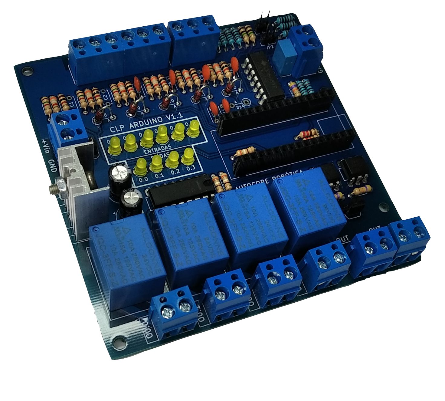 Shield CLP para Arduino Nano V1.1 - AutoCore Robótica - Arduino em Fortaleza, você encontra aqui!