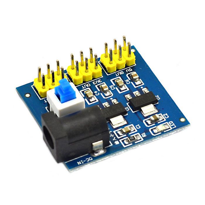 Fonte De Tensão Step Down 12v 5v 3 3v Dc Autocore Robótica