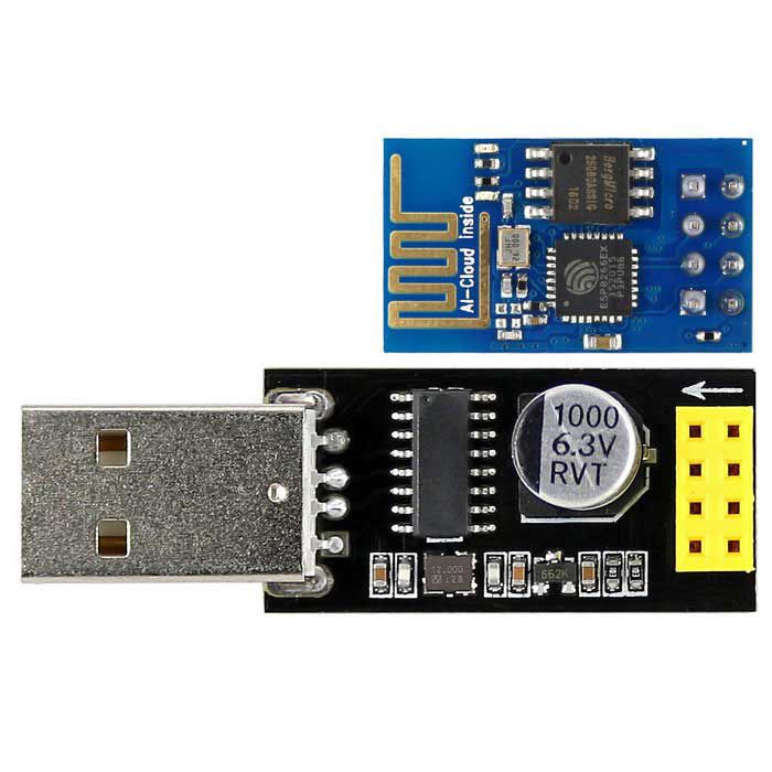 Módulo Adaptador USB Serial ESP8266 01 - AutoCore Robótica - Arduino em ...