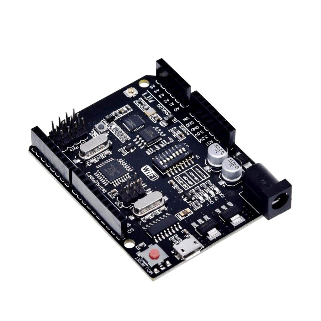 Placa Uno Com Wifi Compatível Com Arduino Uno Autocore Robótica