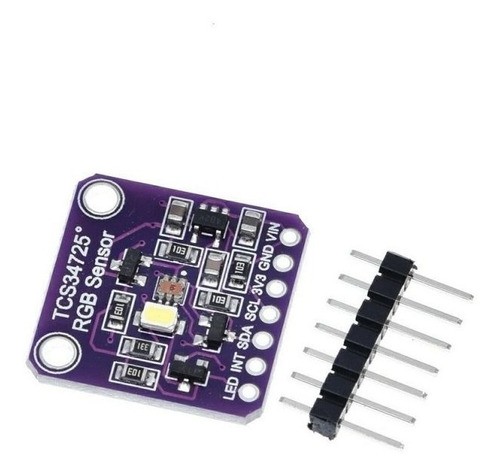 Módulo Sensor de Cor RGB TCS34725 com Filtro IR | AutoCore Robótica ...