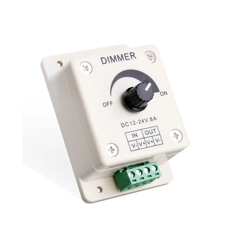 Dimmer para Iluminação 12V 24V 8A | AutoCore Robótica - AutoCore ...