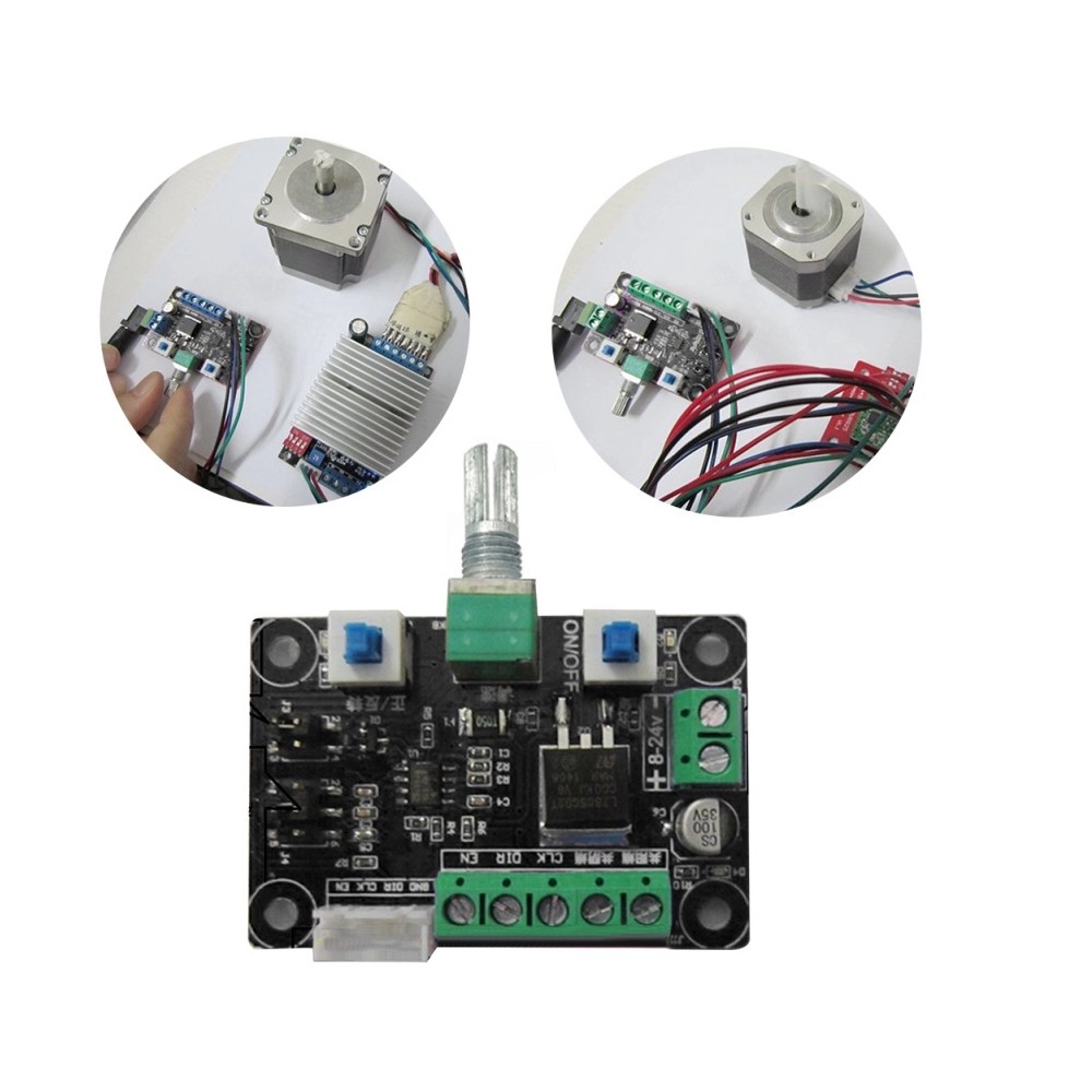 Módulo Gerador De Sinal Pwm Para Driver De Motor De Passo Autocore Robótica Arduino Em