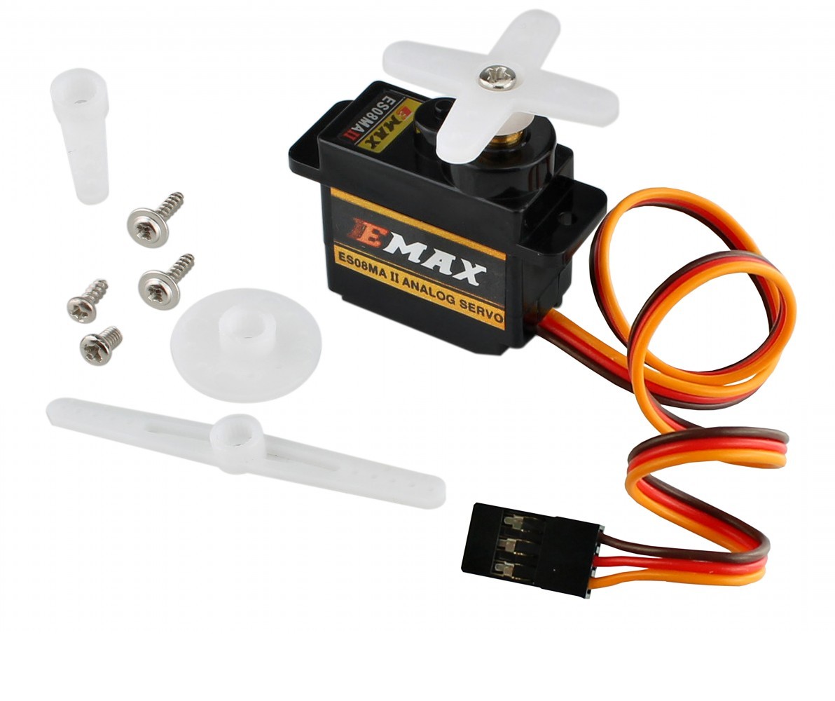 Micro Servo Motor EMAX ES08MA II 12g Metálico | AutoCore Robótica - AutoCore Robótica - Arduino ...