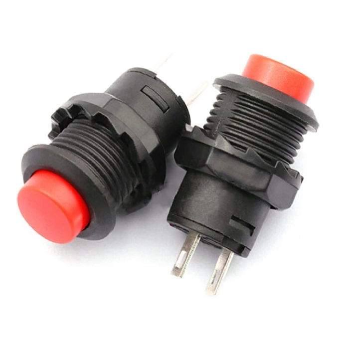 Botão DS-427 sem Trava Vermelho - AutoCore Robótica - Arduino em ...