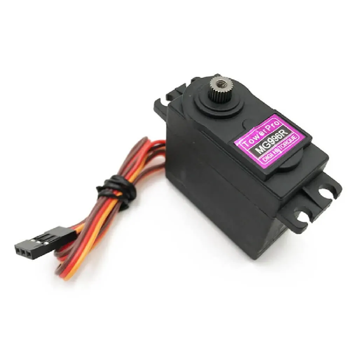 Servo Motor MG996R 180º Metálico - AutoCore Robótica - Arduino em ...