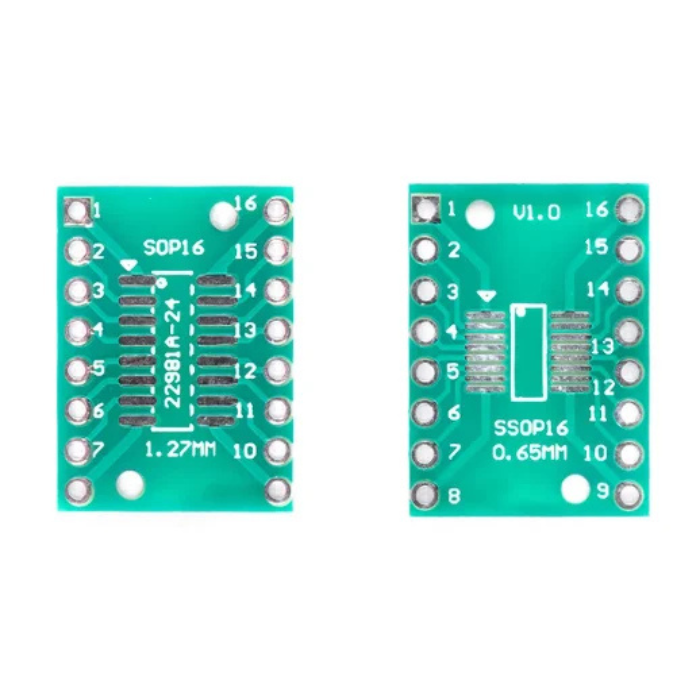 Adaptador SOP16 SSOP16 TSSOP16 SMD para DIP-16 - AutoCore Robótica ...