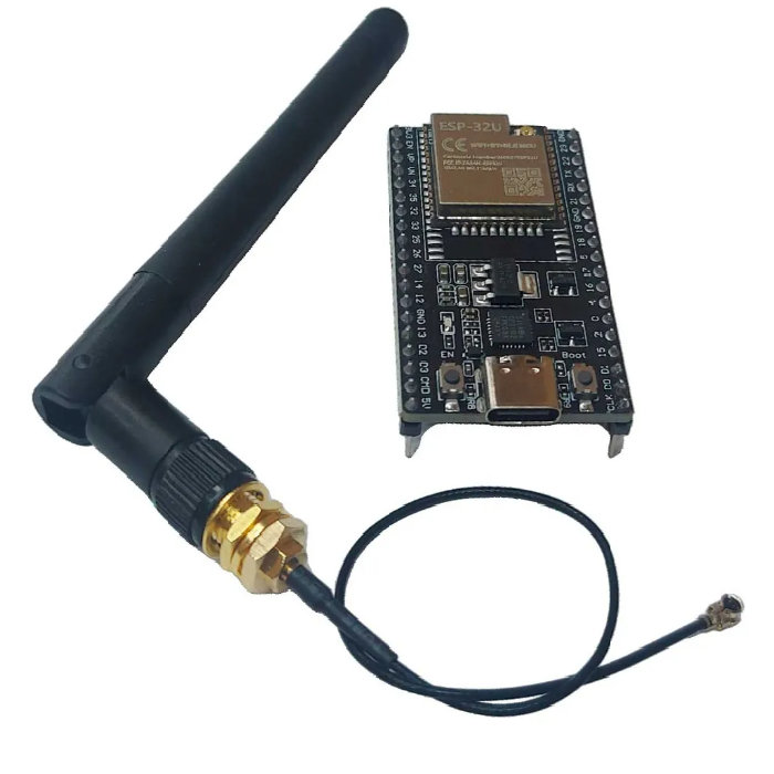 Placa de Desenvolvimento Wifi Bluetooth ESP32 32U Tipo C com Antena - AutoCore Robótica ...