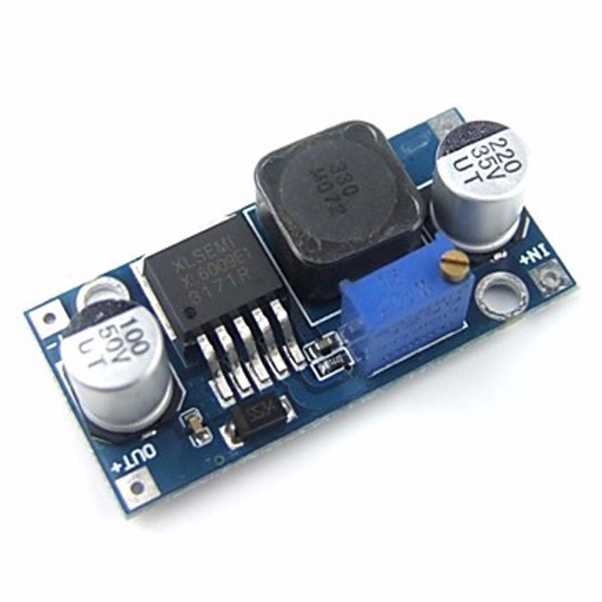 Módulo XL6009 Regulador de Tensão Step Up Ajustável DC-DC - AutoCore ...