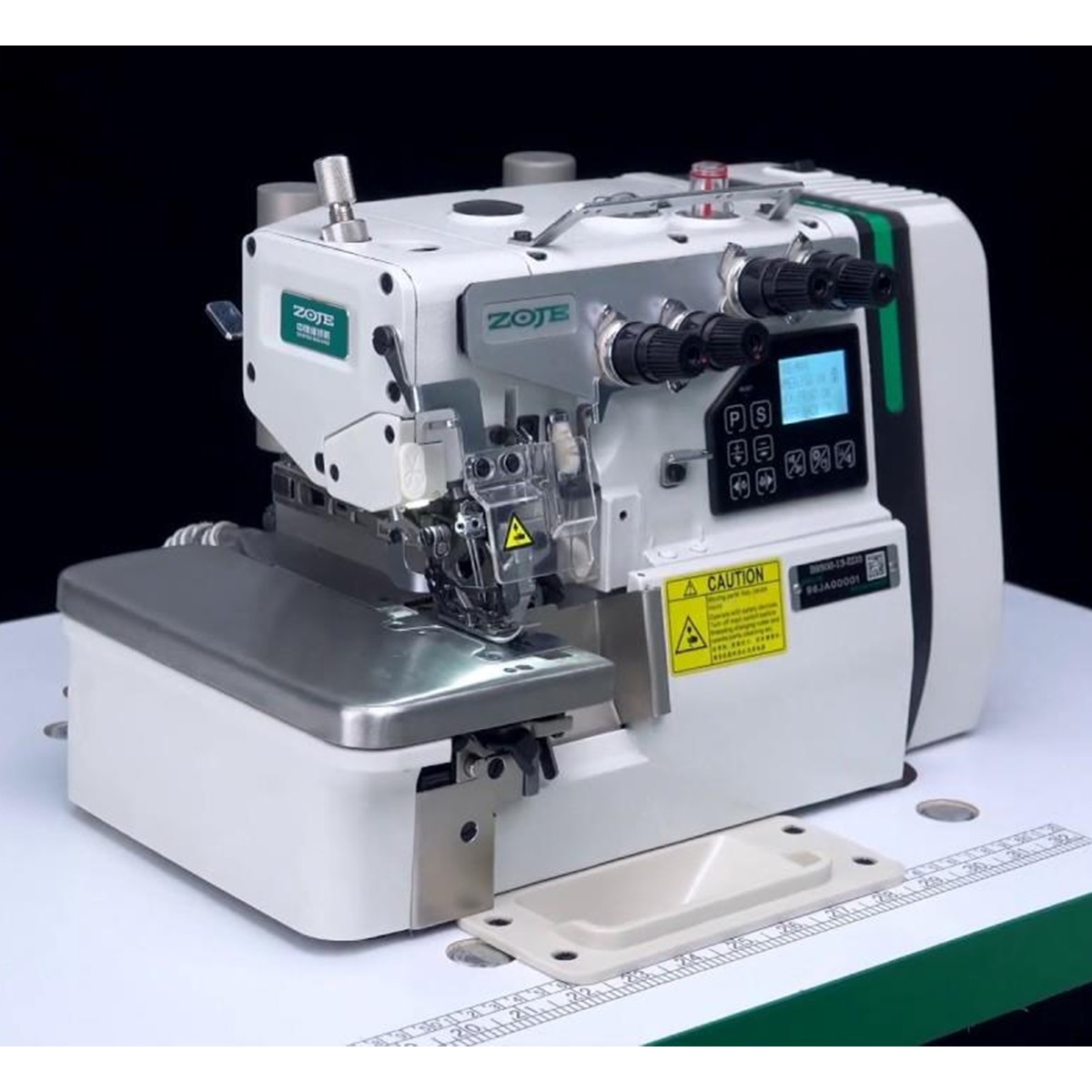 Máquina de Costura Interloque Eletrônica Direct Drive Zoje B9500-38-ED - Plamaq Máquinas de Costura