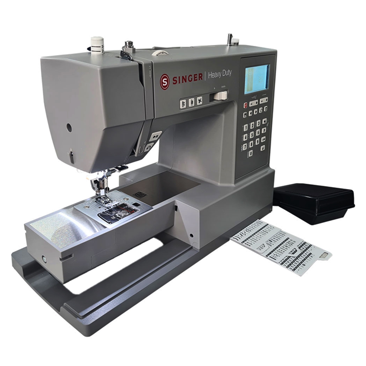Máquina de Costura Doméstica Eletrônica Singer Heavy Duty HD6805 ...