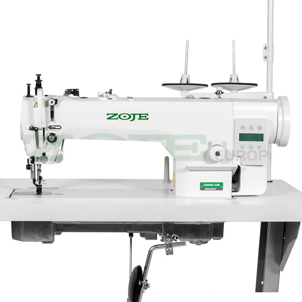 Máquina de Costura Industrial Reta Transporte Duplo Direct Drive Zoje - Plamaq Máquinas de Costura