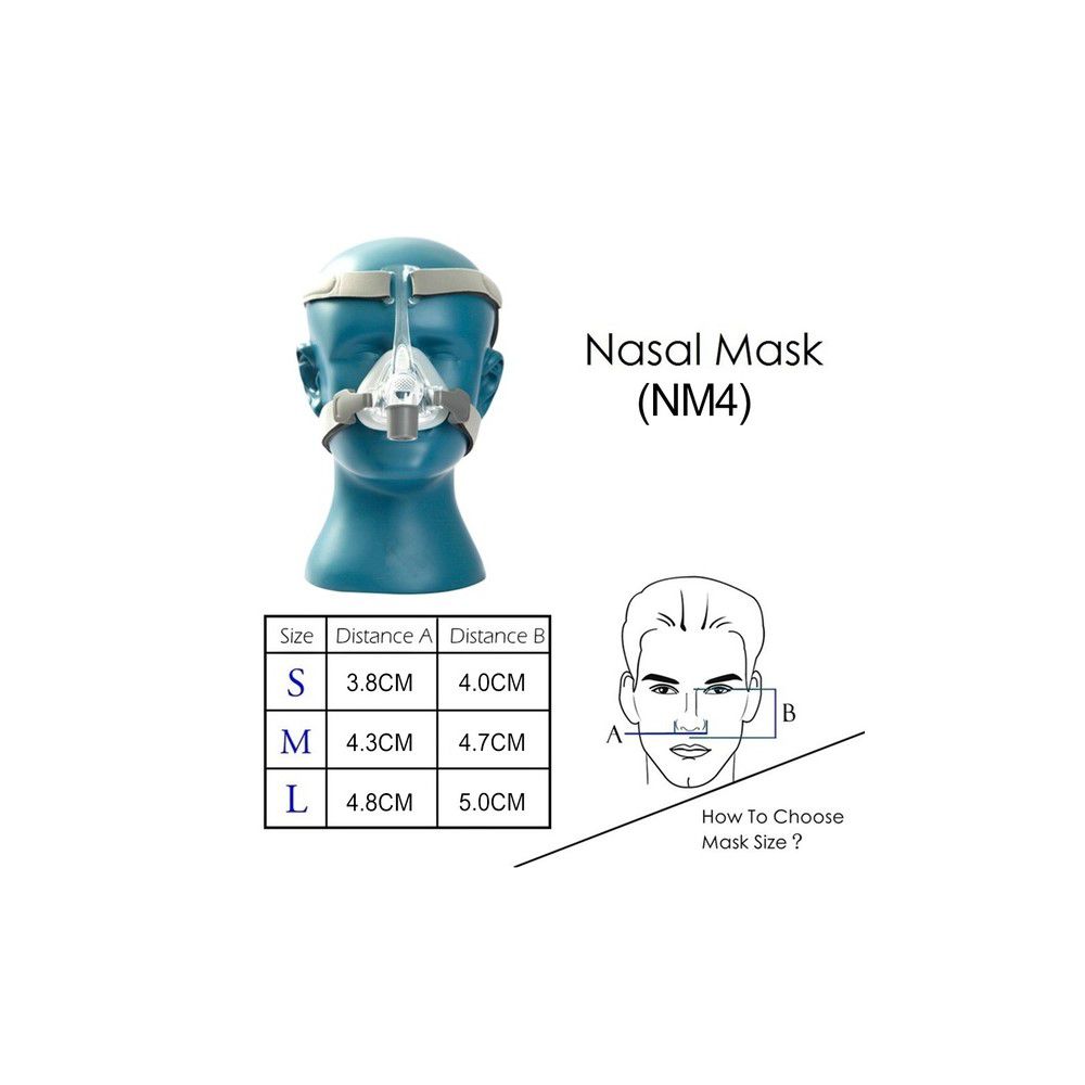 Máscara Nasal iVolve N4 - Neurobase - Sua loja de eletrodos médicos.