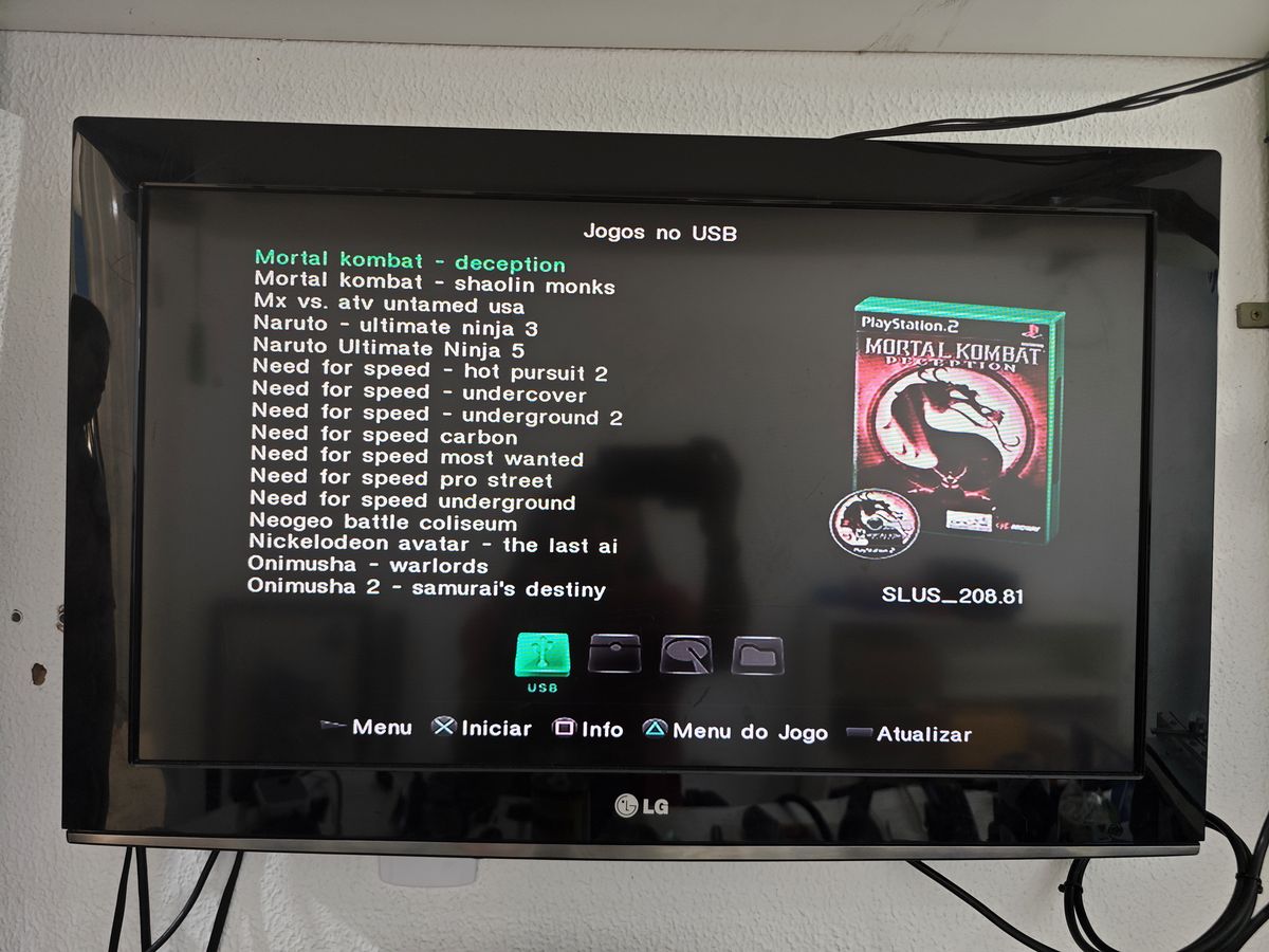 HD Para PS2 com 150 Jogos de PS2 + 2000 Retro - Gameplay do Boy