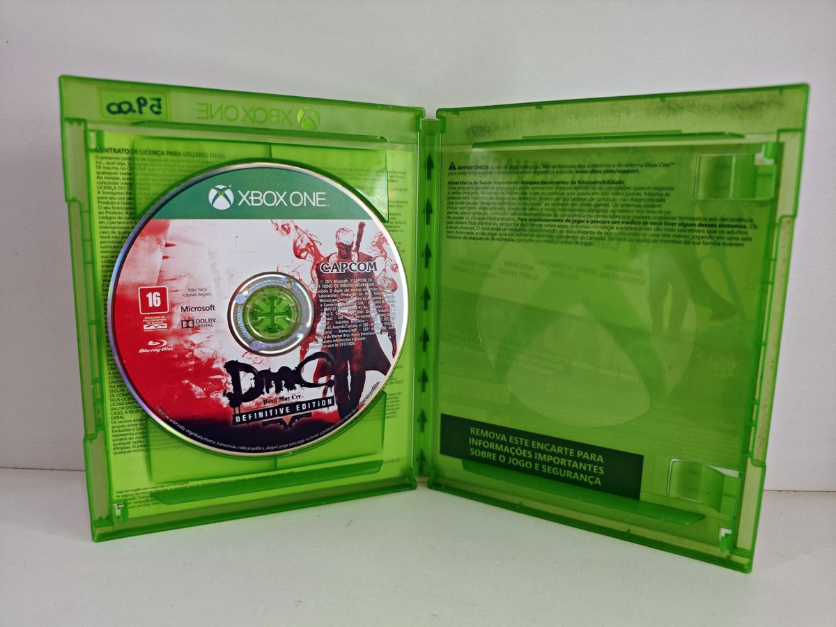 DMC - Devil May Cry Xbox One Original - Seminovo - Gameplay do Boy