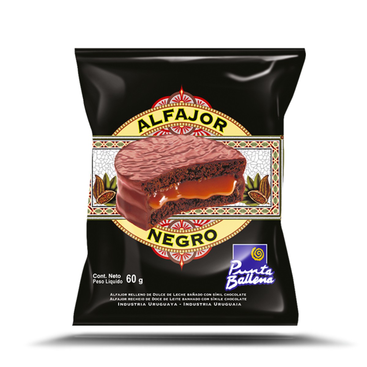 ALFAJOR NEGRO PUNTA BALLENA - La Casa Uruguay ®️ | Produtos Exclusivos ...