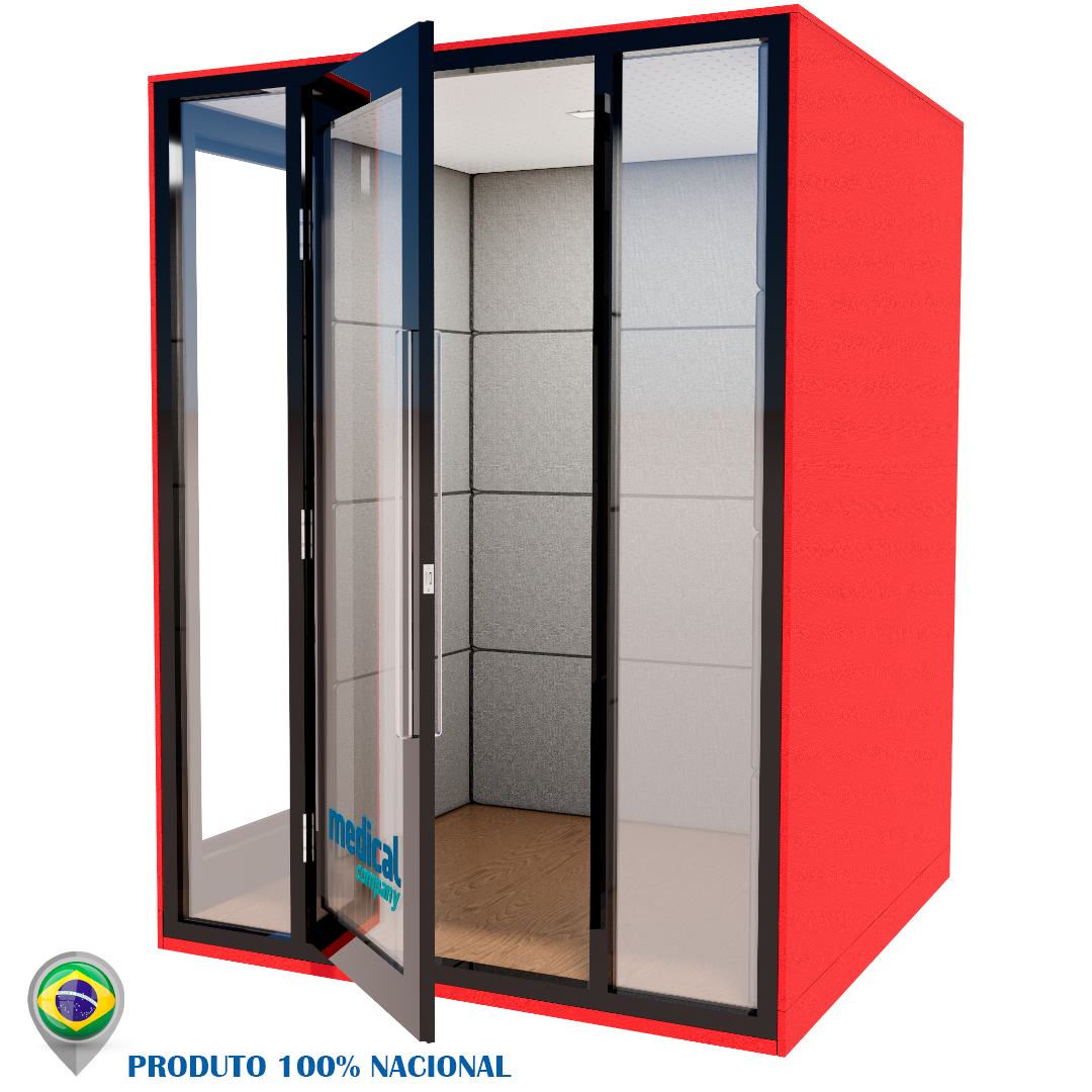 CABINE ACÚSTICA PREMIUM MINIMALIST - Medical Company