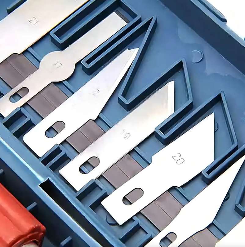 Kit Estilete Precisão Artesanato – 13 Peças com Estojo Bisturi ...