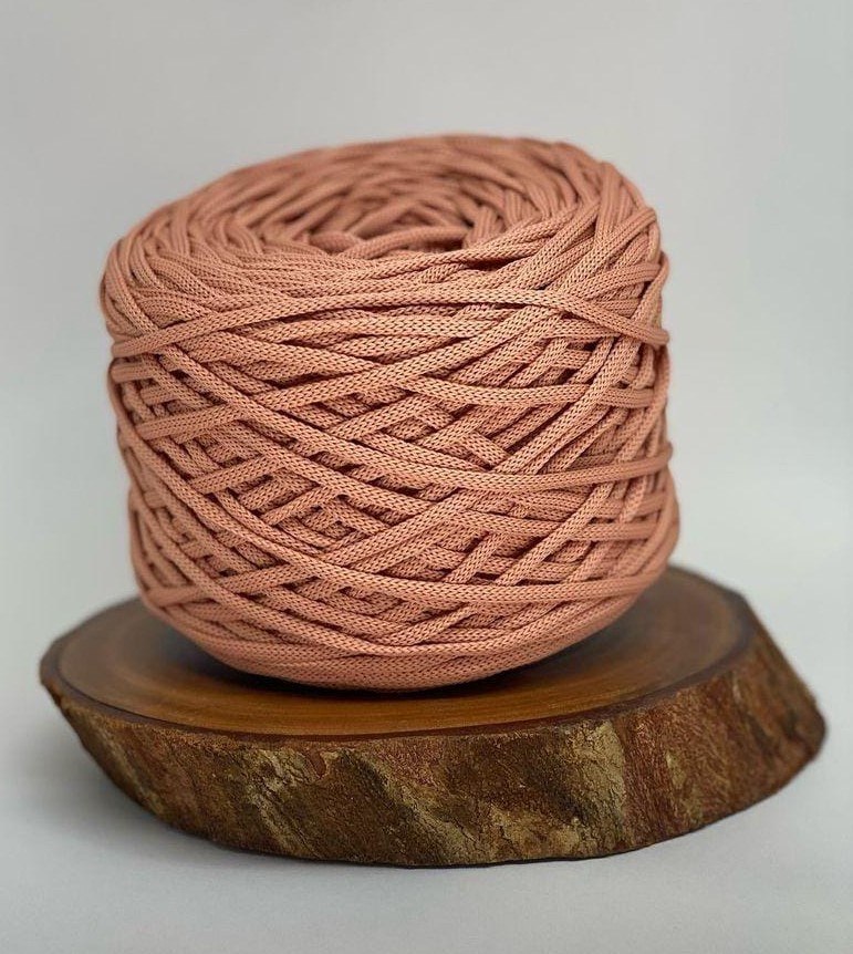 Fio de Poliester KIKI POLIE - 5mm - 200 metros - aprox. 385gr - Fios ...