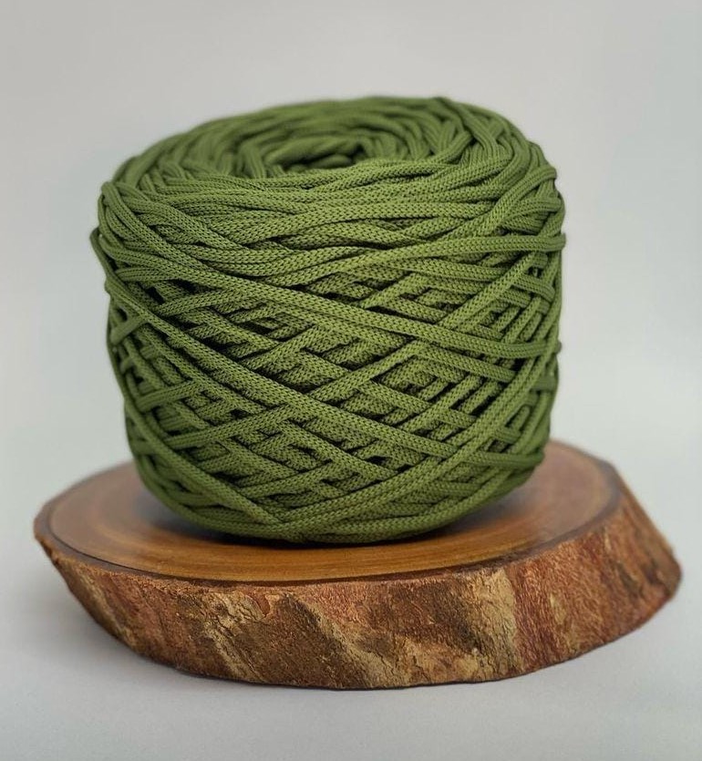 Fio de Poliester KIKI POLIE - 5mm - 200 metros - aprox. 385gr - Fios ...