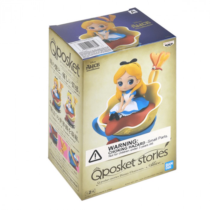 Alice no Pais das Maravilhas - Figura Colecionável Q Posket Disney ...