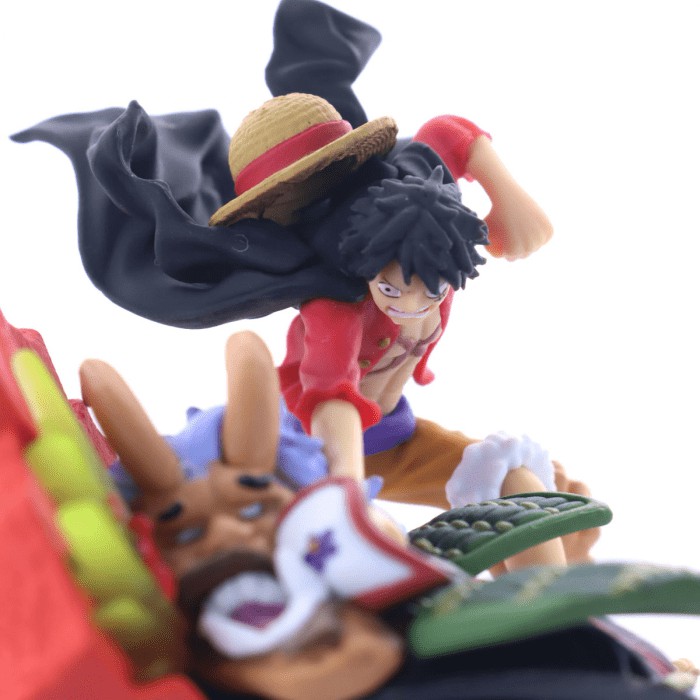 Monkey D. Luffy - (Wano Logbox Re Birth) 7x9cm - Miniatura One Piece ...