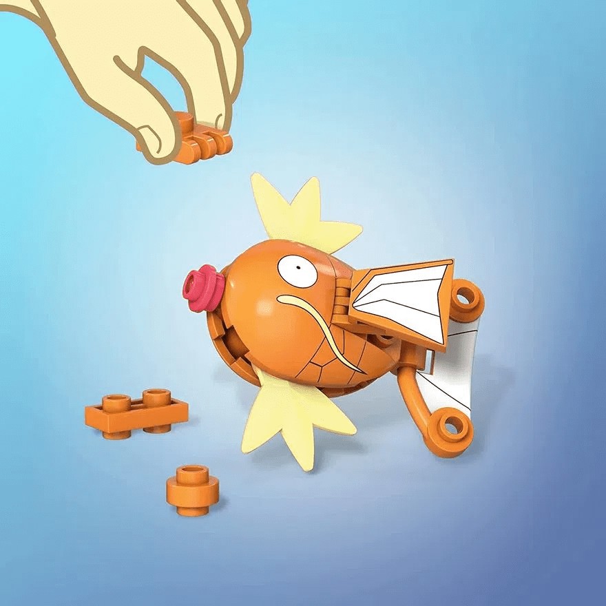 Magikarp e Pokebola - Mega Construx Pokémon (20 peças) - Planeta Nerd-Geek