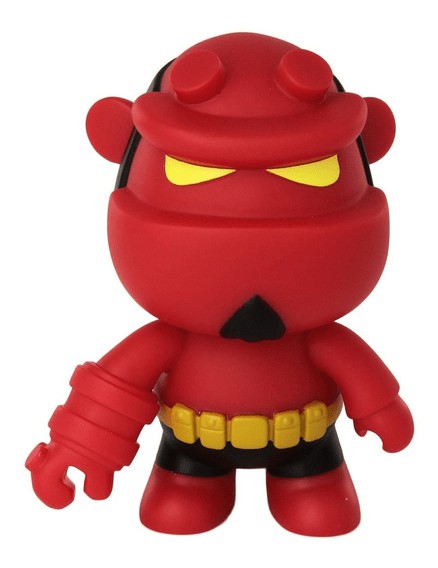 Hellboy - Figura Colecionável 12,5 cm - Mini Qee - Planeta Nerd-Geek