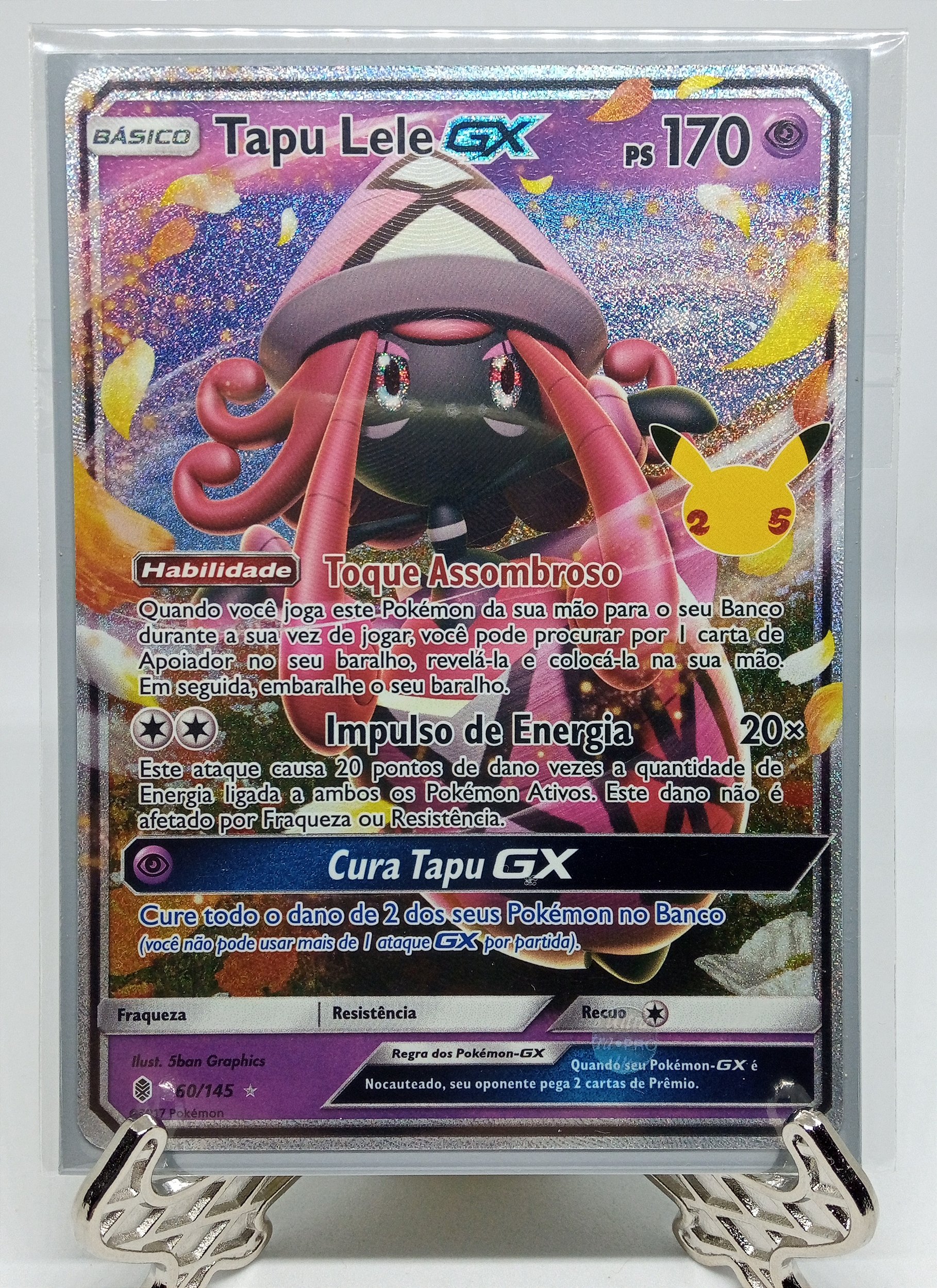 Tapu Lele-GX (025/25) [60/145] - Carta Avulsa Pokemon - Planeta Nerd-Geek