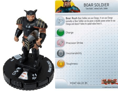 Boar Soldier #003 - Heroclix Miniatura Yu-Gi-Oh! (Série 2) - Planeta ...