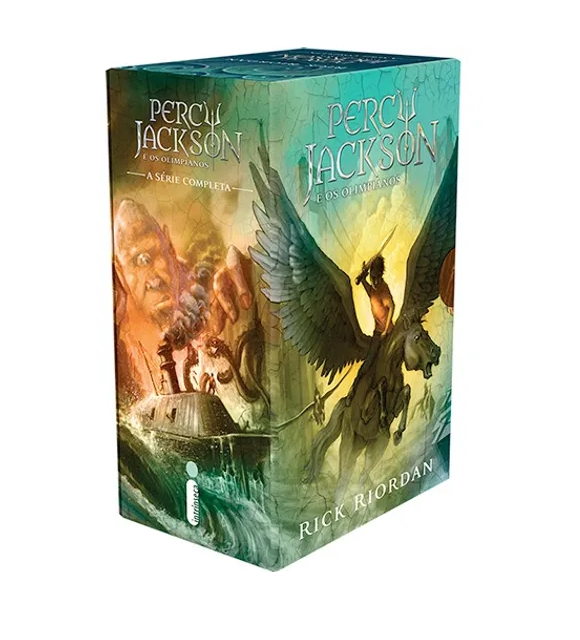 Box Percy Jackson e os Olimpianos - 05 Vols - 1ª Ed - Planeta Nerd-Geek