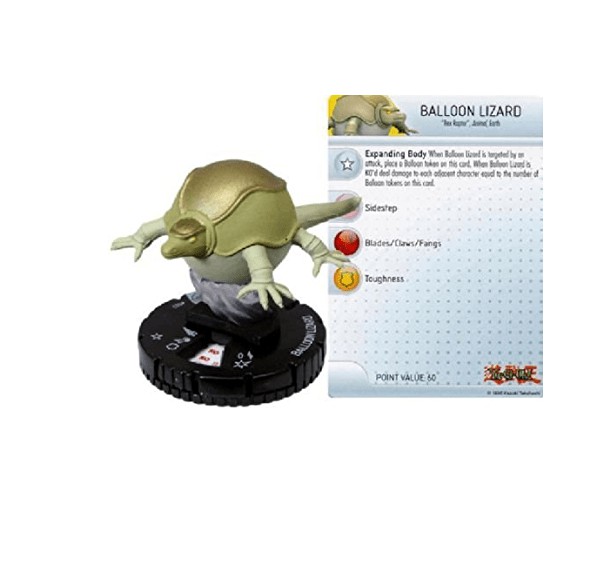 Balloon Lizard #002 - Heroclix Miniatura Yu-Gi-Oh! (Série 2) - Planeta ...
