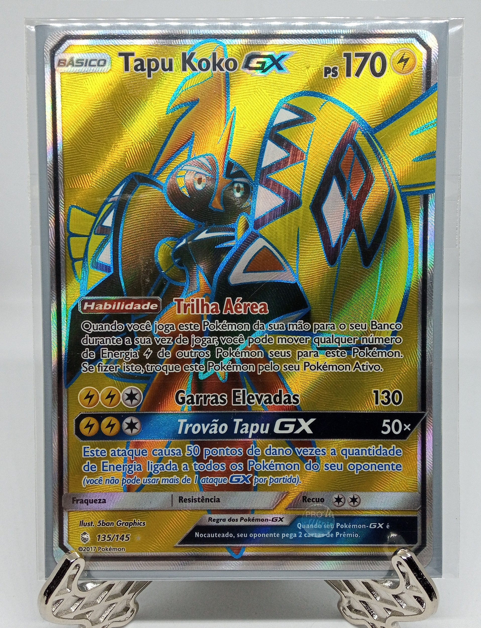 Tapu Koko GX (135/145) - Carta Avulsa Pokemon - Planeta Nerd-Geek